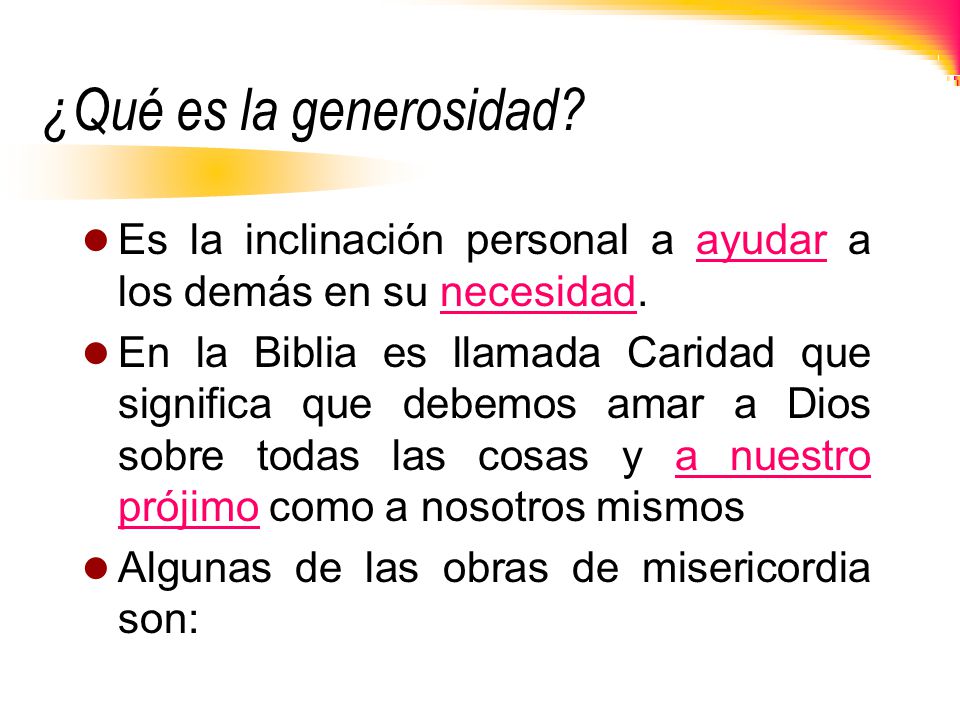 El Valor De La Generosidad - creditoelac El Valor De La Generosidad - creditoelac