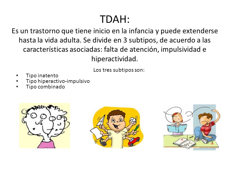 Tipos De Tdah Y Sus Características Causas Y Síntomas 40 Off