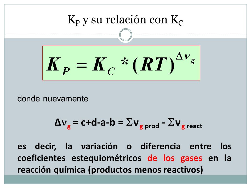 Equilibrio En Función De Las Presiones Parciales Ppt Descargar