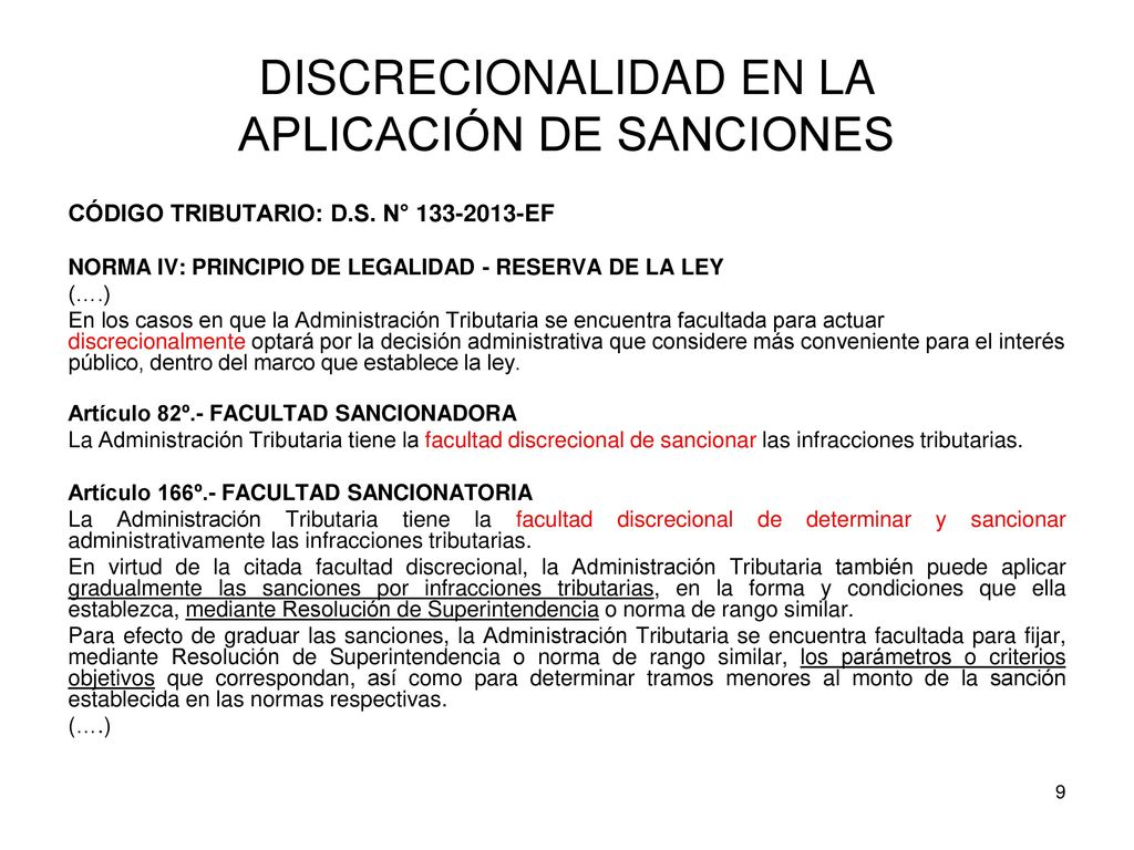 Infracciones Tributarias Ppt Descargar