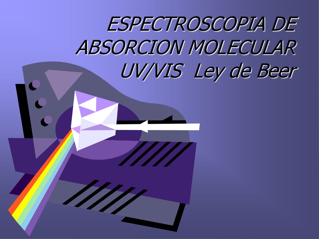 Espectroscopia De Absorcion Molecular Uv Vis Ley De Beer Ppt Descargar