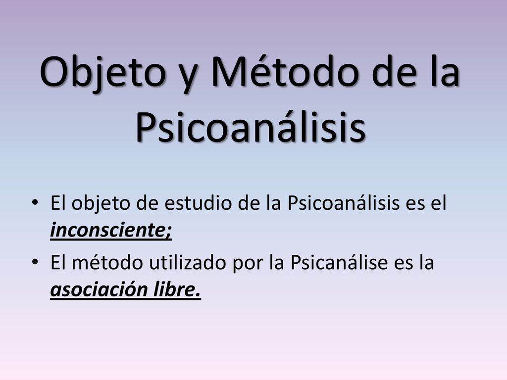 Introducción A La Psicoanálisis Ppt Descargar