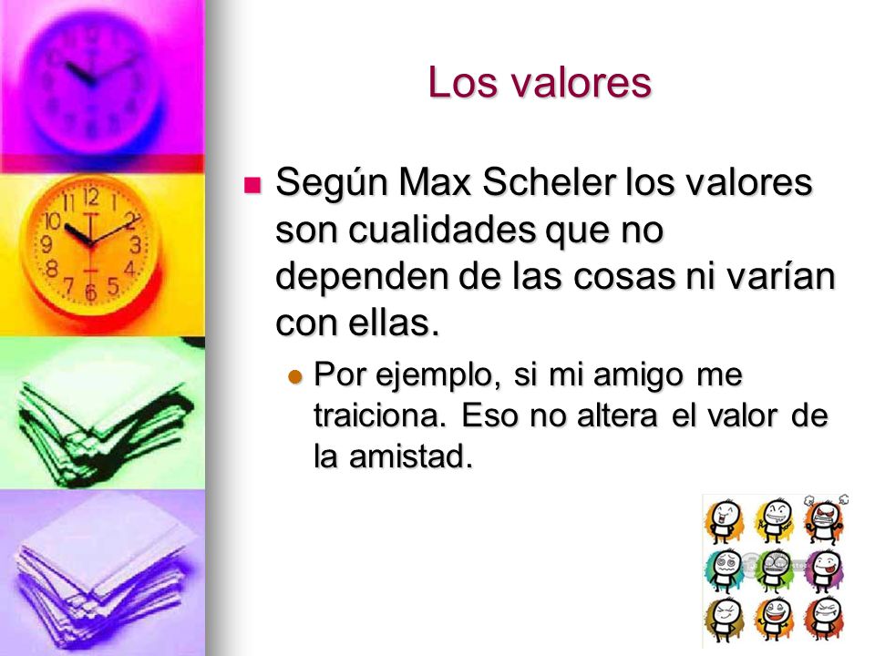Naturaleza De Los Valores Polaridad Y Jerarquía Ppt Video Online