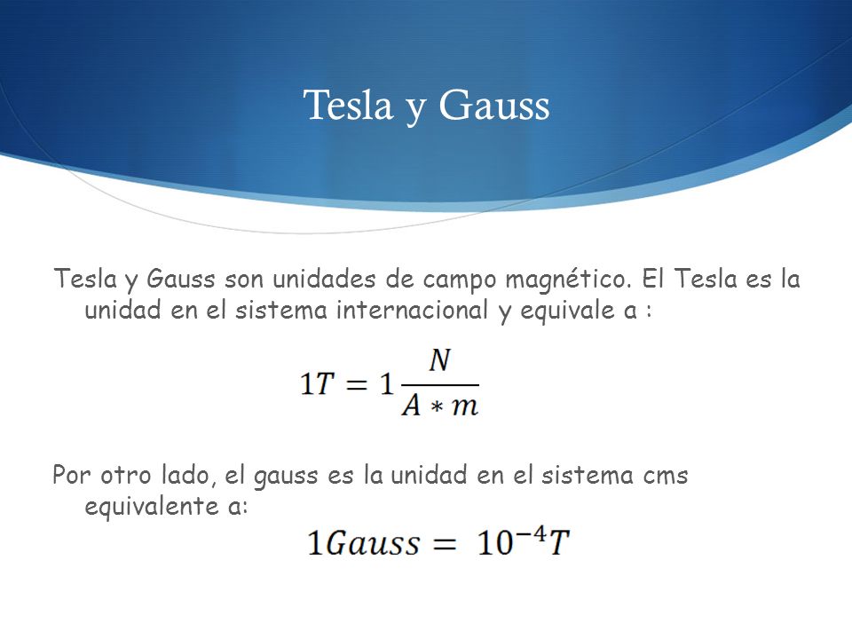 Tesla Unidade De Medida - REVOEDUCA Tesla Unidade De Medida - REVOEDUCA