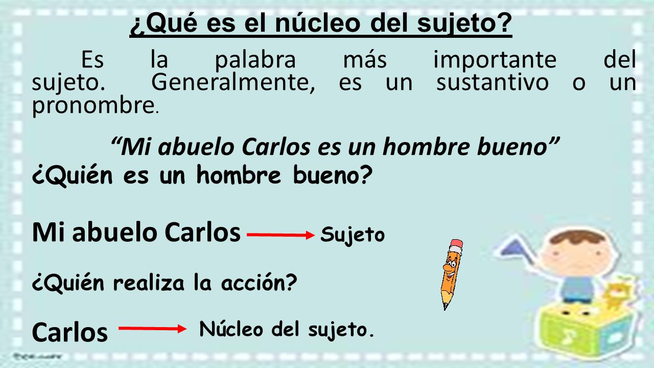 SUJETO Y PREDICADO(Núcleo Del Sujeto) SUJETO Y, 60% OFF SUJETO Y PREDICADO(Núcleo Del Sujeto) SUJETO Y, 60% OFF